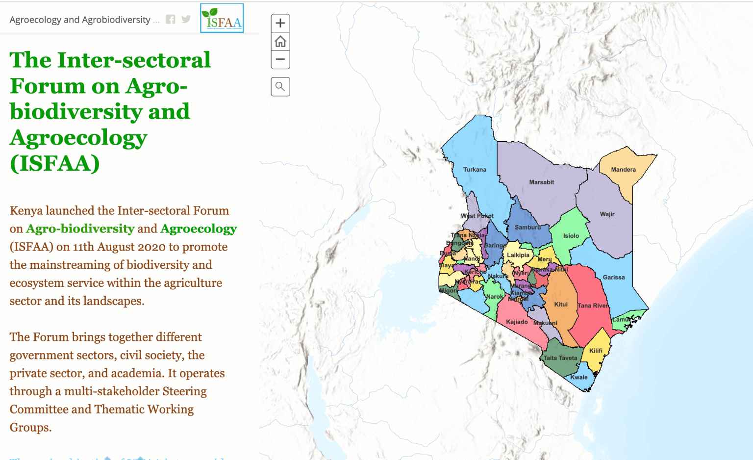 ISFAA – Intersectoral Forum on Agrobiodiversity and Agroecology